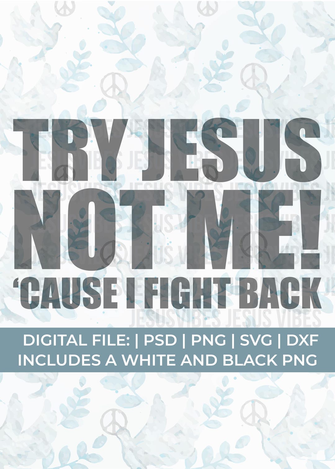 Try Jesus Not Me Svg, Try Jesus Png, Funny Christian Svg Png, Funny ...