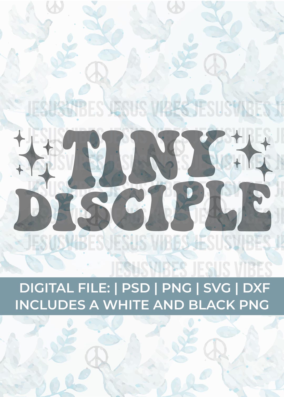 Tiny Disciple Svg Png, Religious Baby Svg, Christian Baby Svg, Youth ...