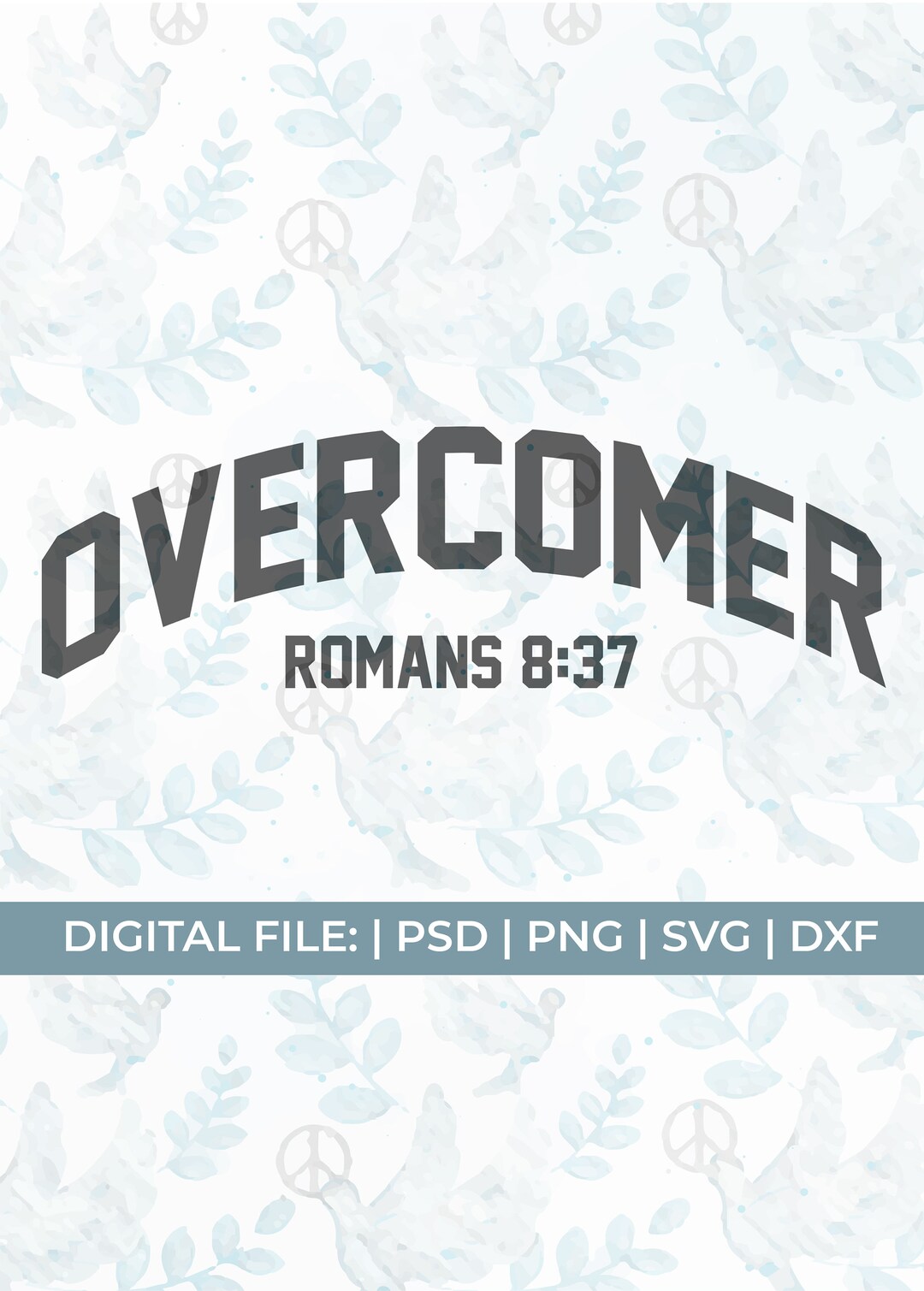 Overcomer Svg, Romans Svg, Prayer Svg, Worship Svg, Christian Svg, God ...