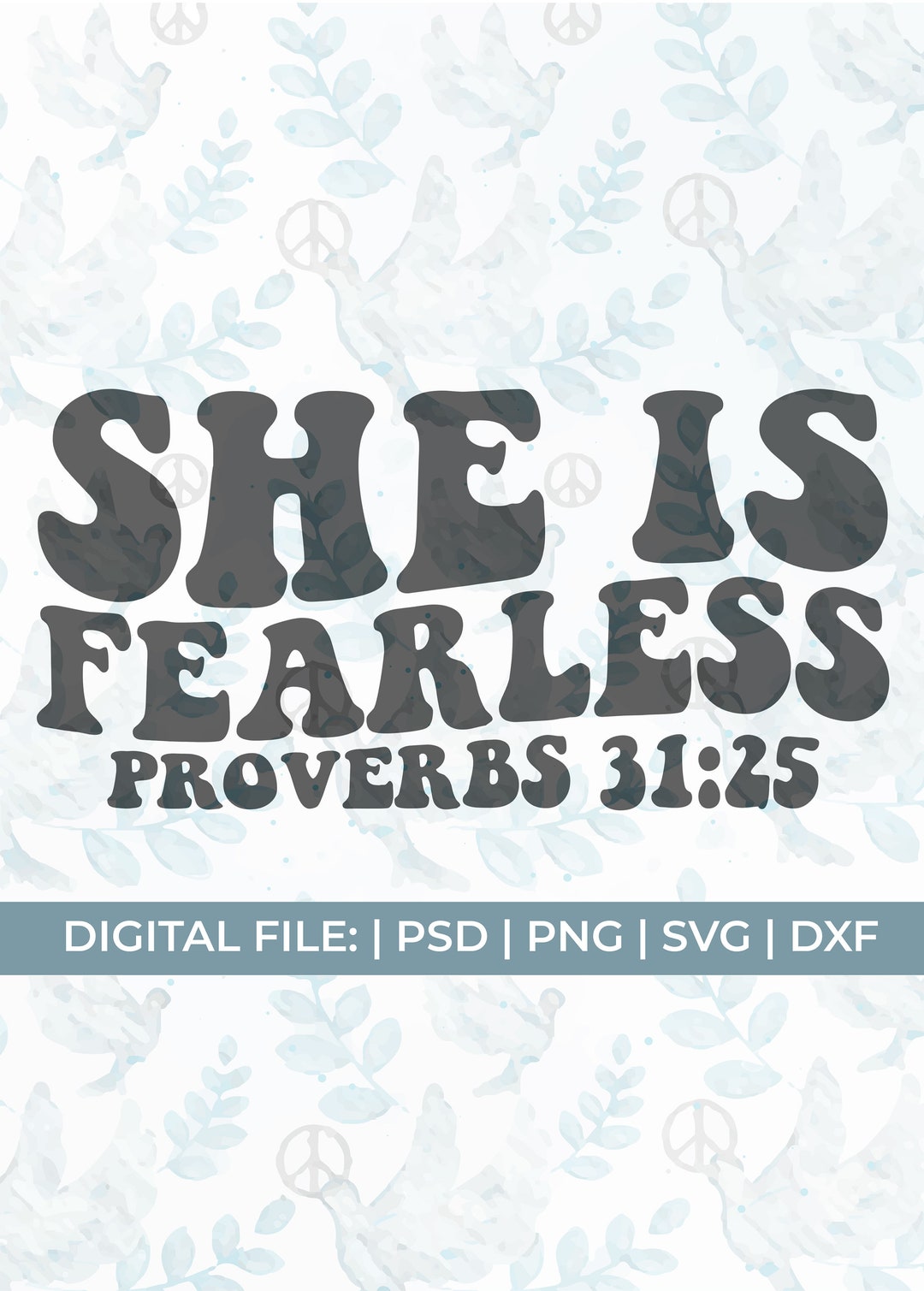 Proverbs Svg She Is Fearless Svg Proverbs 31 25 Svg Christian Svg