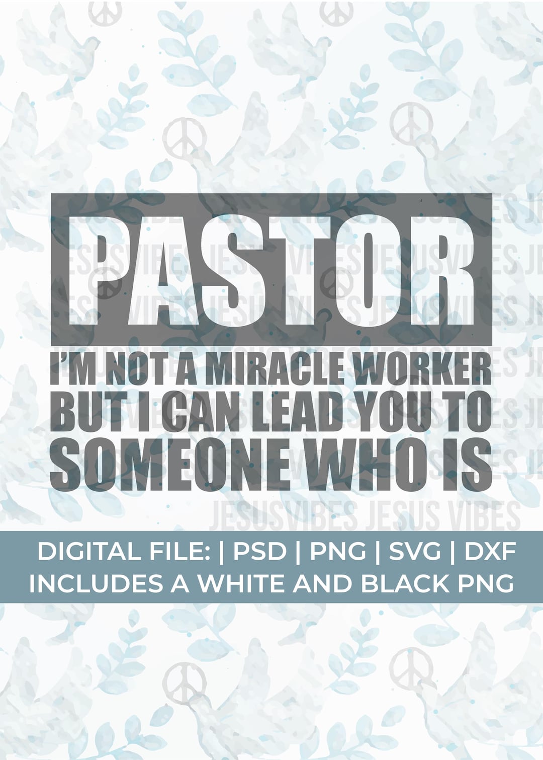 Pastor Svg Png, Funny Pastor Svg, Miracle Worker Svg, Pastor Life Svg ...