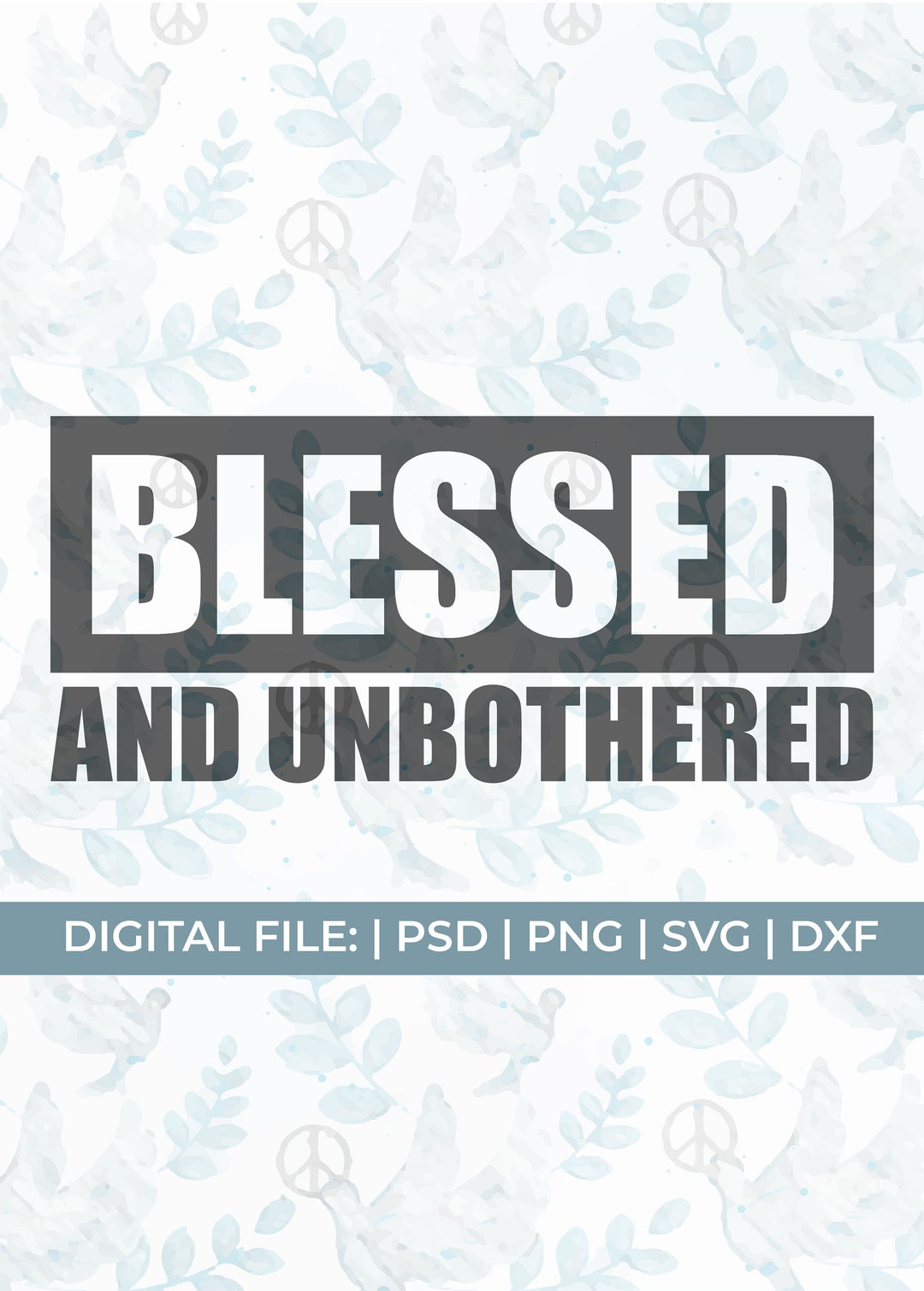 Blessed Svg, Blessed and Unbothered Svg, Black Christian Svg, Black ...
