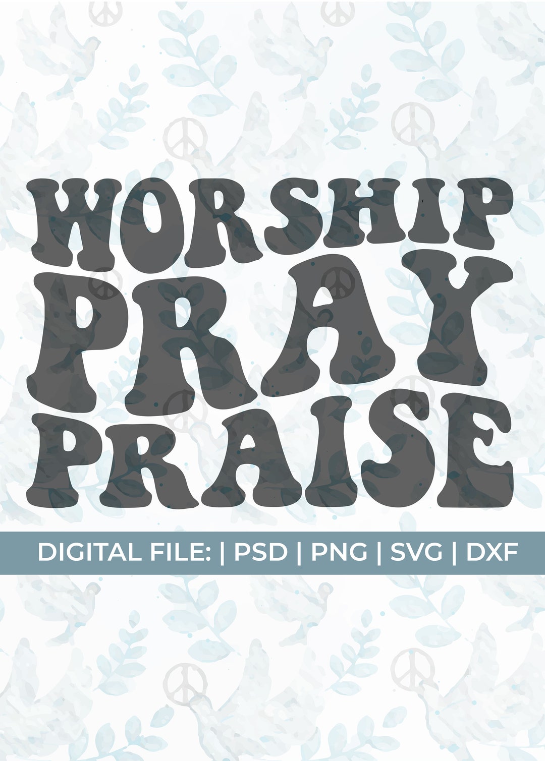 Worship Svg, Pray Svg, Praise Svg, Prayer Svg, Christian Svg, Jesus Svg ...