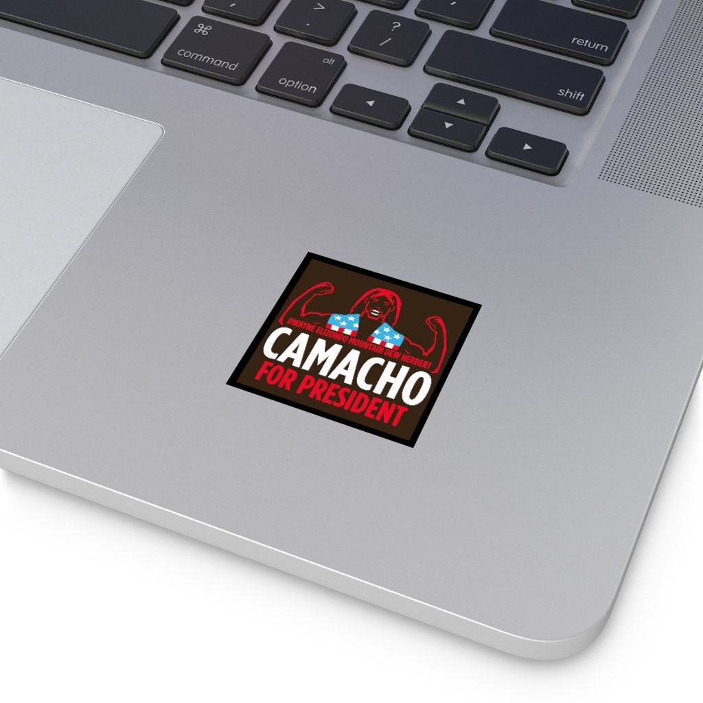 Camacho for President 2024 Sticker | Idiocracy Sticker | Fun Stickers ...