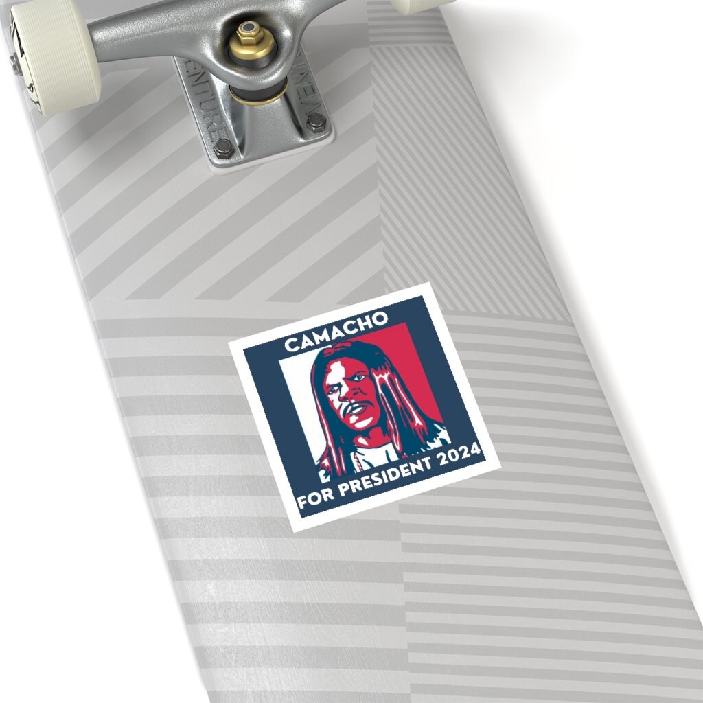 Camacho for President 2024 Sticker Idiocracy Sticker Funny Sticker - Etsy