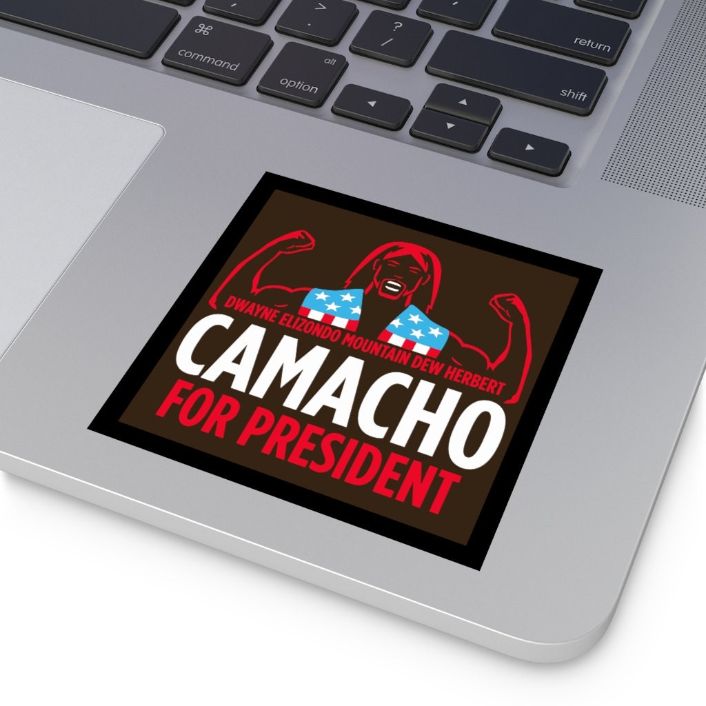 Camacho for President 2024 Sticker | Idiocracy Sticker | Fun Stickers ...