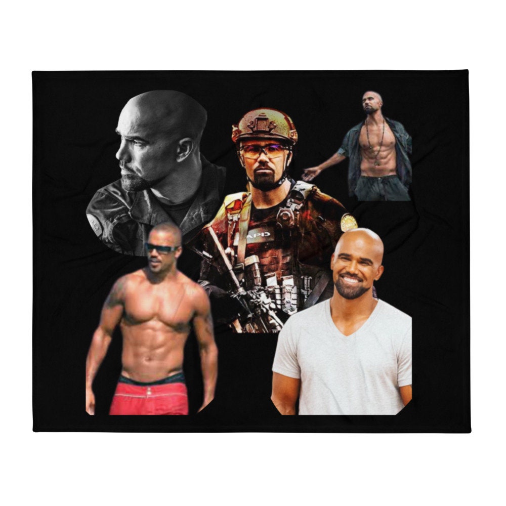 Shemar Moore Throw Blanket, Shemar Moore Blanket Swat, Shemar Moore ...