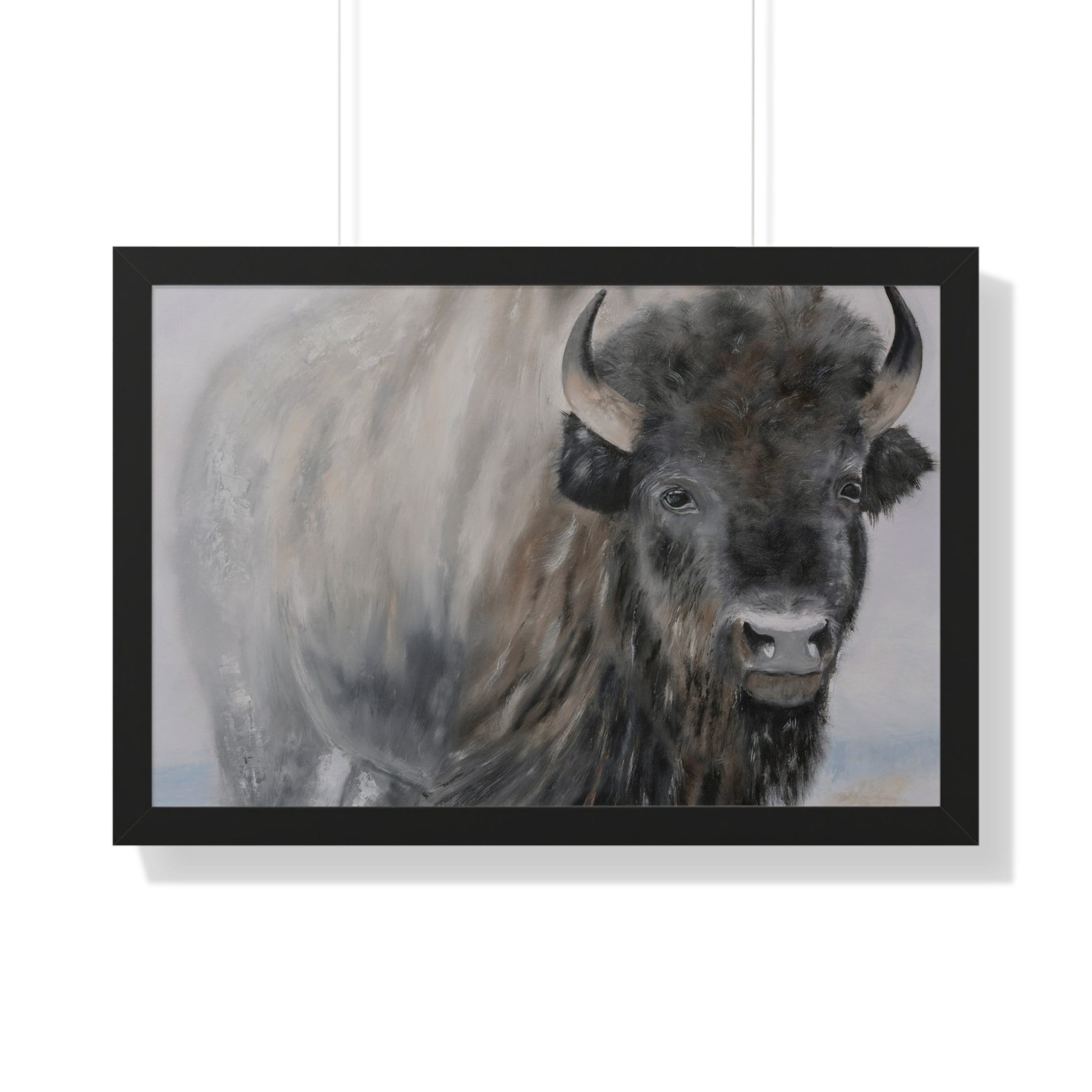 Majestic Bison Oil Painting - Etsy
