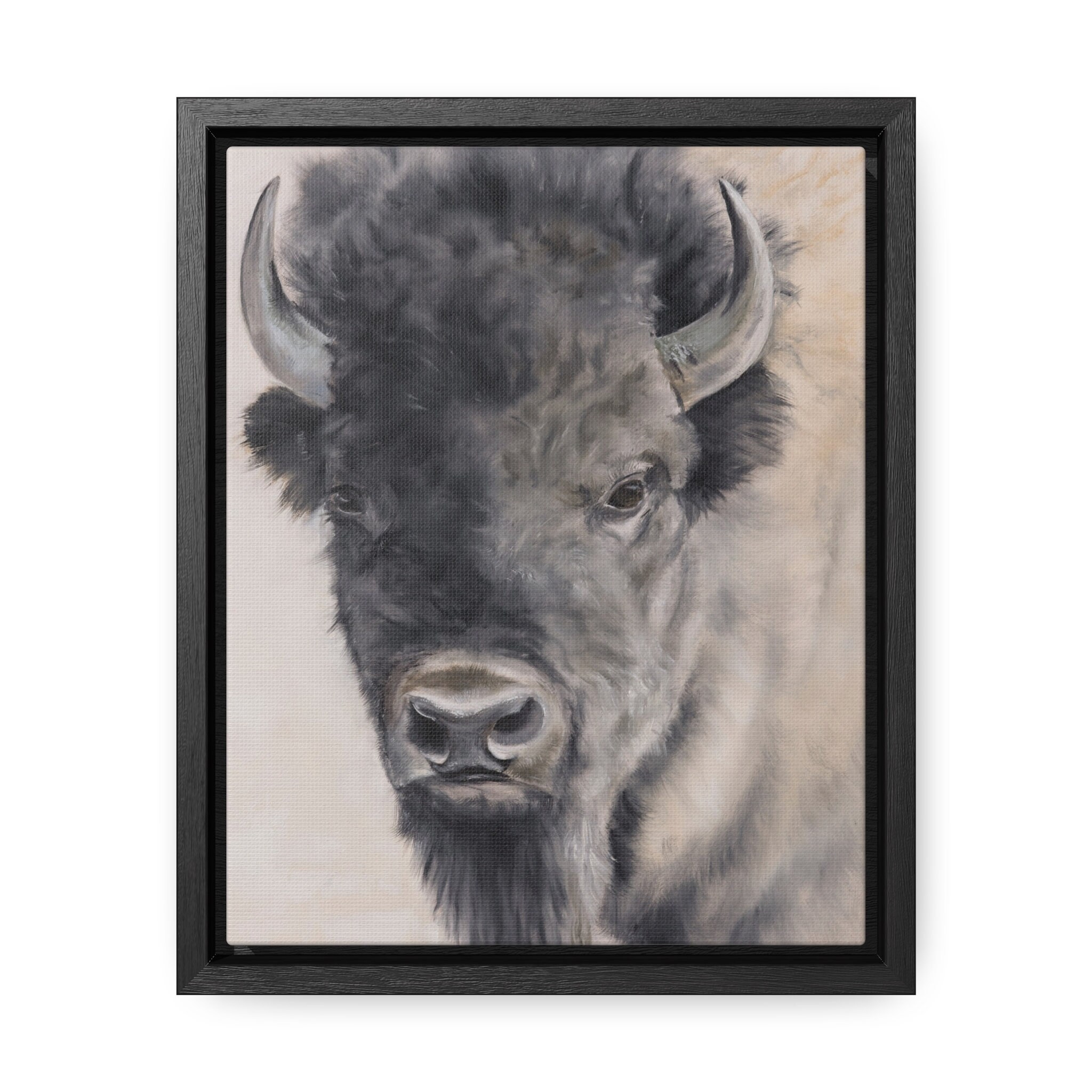 Majestic Bison Oil Painting - Etsy