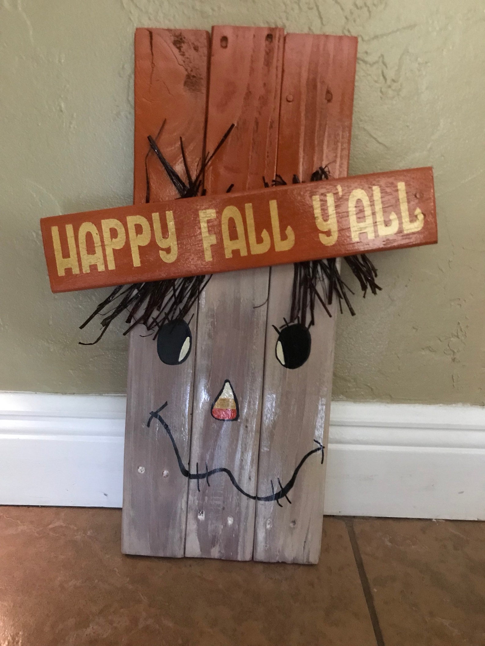 It's Fall Y'all Scarecrow Scarecrow Lawn Decor - Etsy
