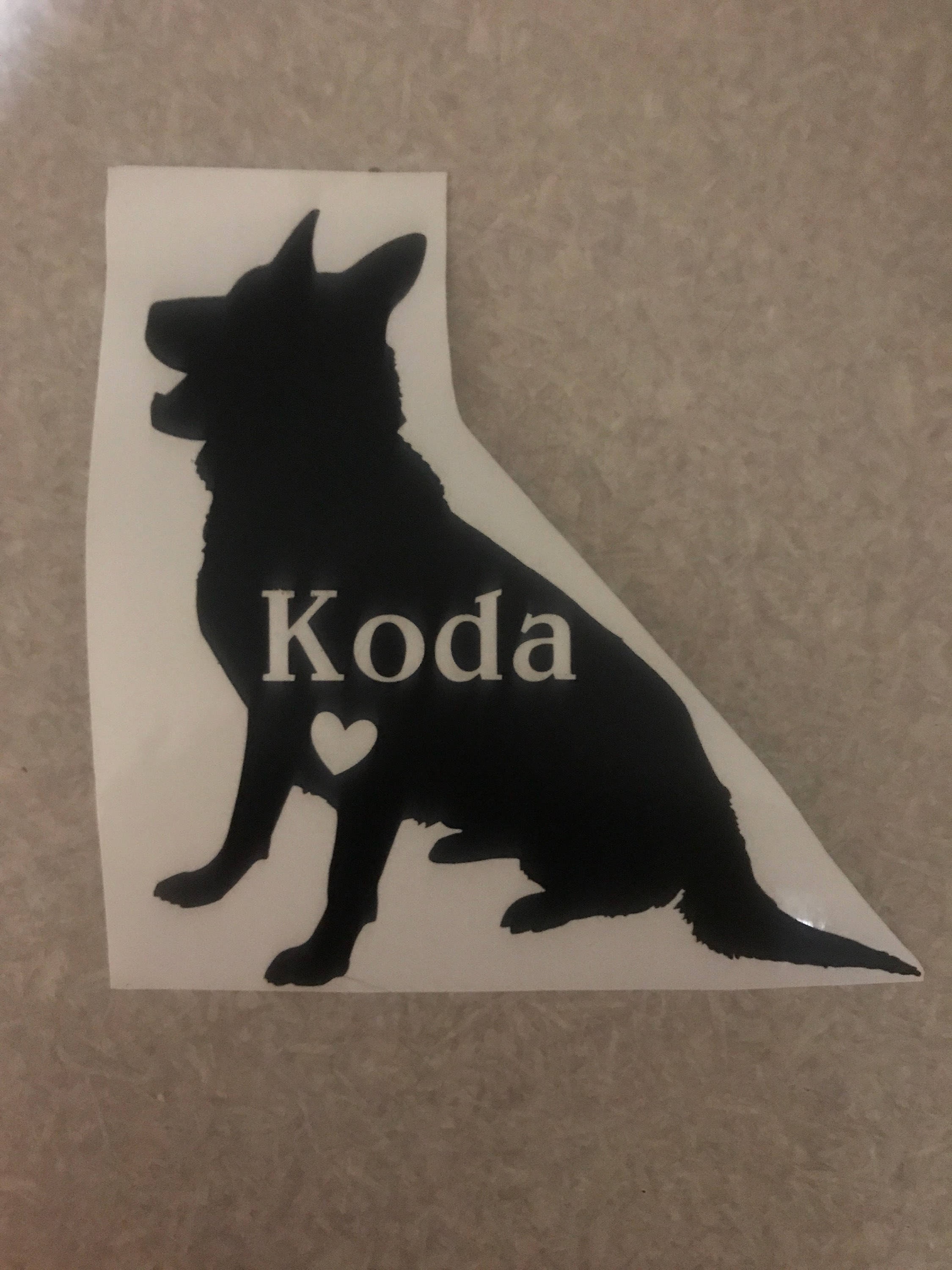 Custom Vinyl Decals, Custom Pet Decals, Custom Pet Stickers, Vinyl Pet ...
