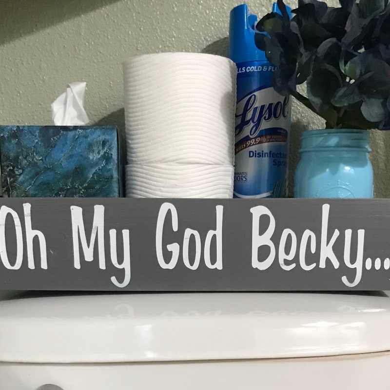 Back of Toilet Box - Etsy