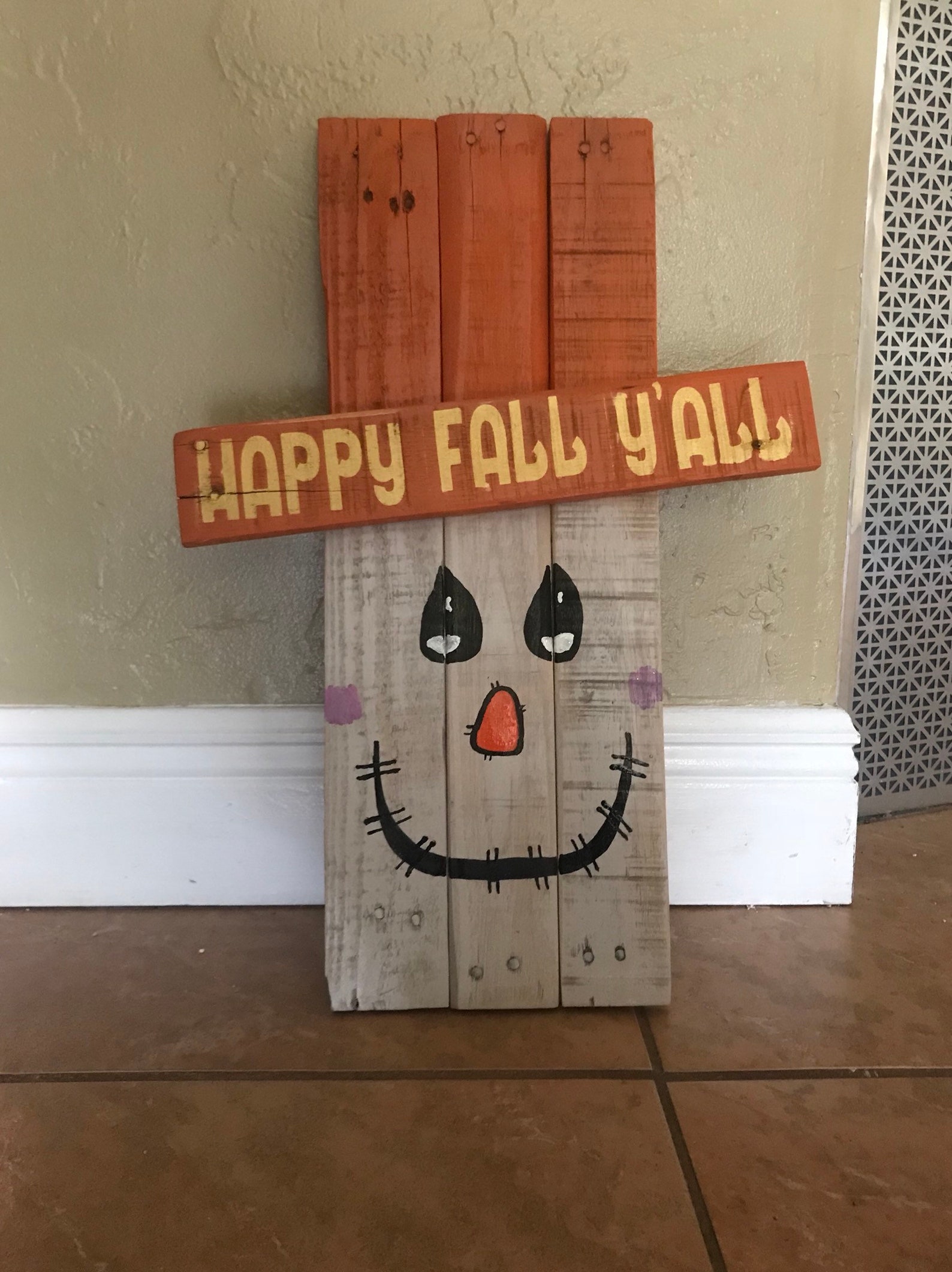 It's Fall Y'all Scarecrow Scarecrow Lawn Decor - Etsy