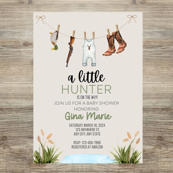 Hunting Baby Shower - Etsy