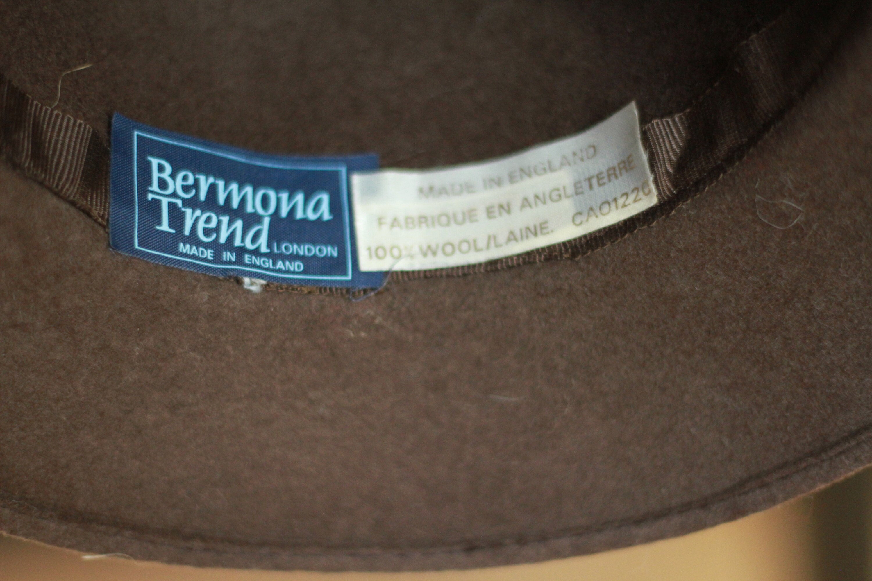 English Late 70'S Early 80's Wool Felt Veil Hat. - Etsy