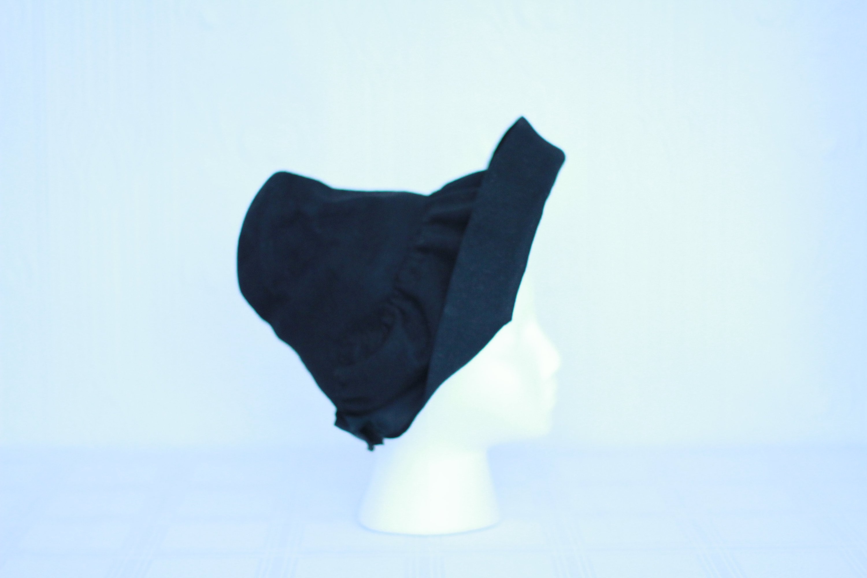 Late 1930's Black Felt Hat - Etsy