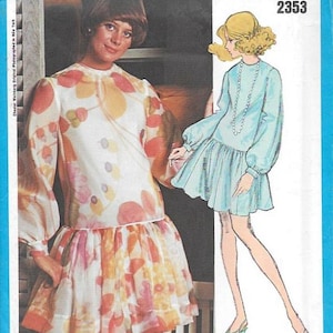 Rare 1970 Chester Weinberg Vogue Americana Sewing Pattern 2353 Larger ...