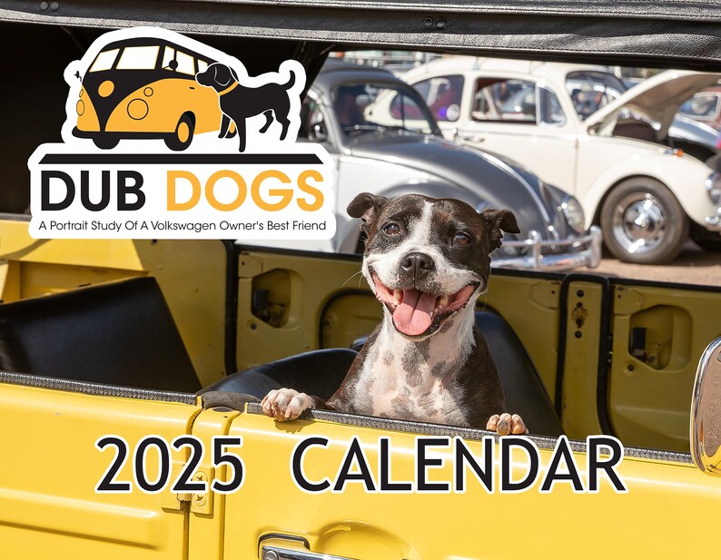 2025 Dub Dogs Calendar - Etsy