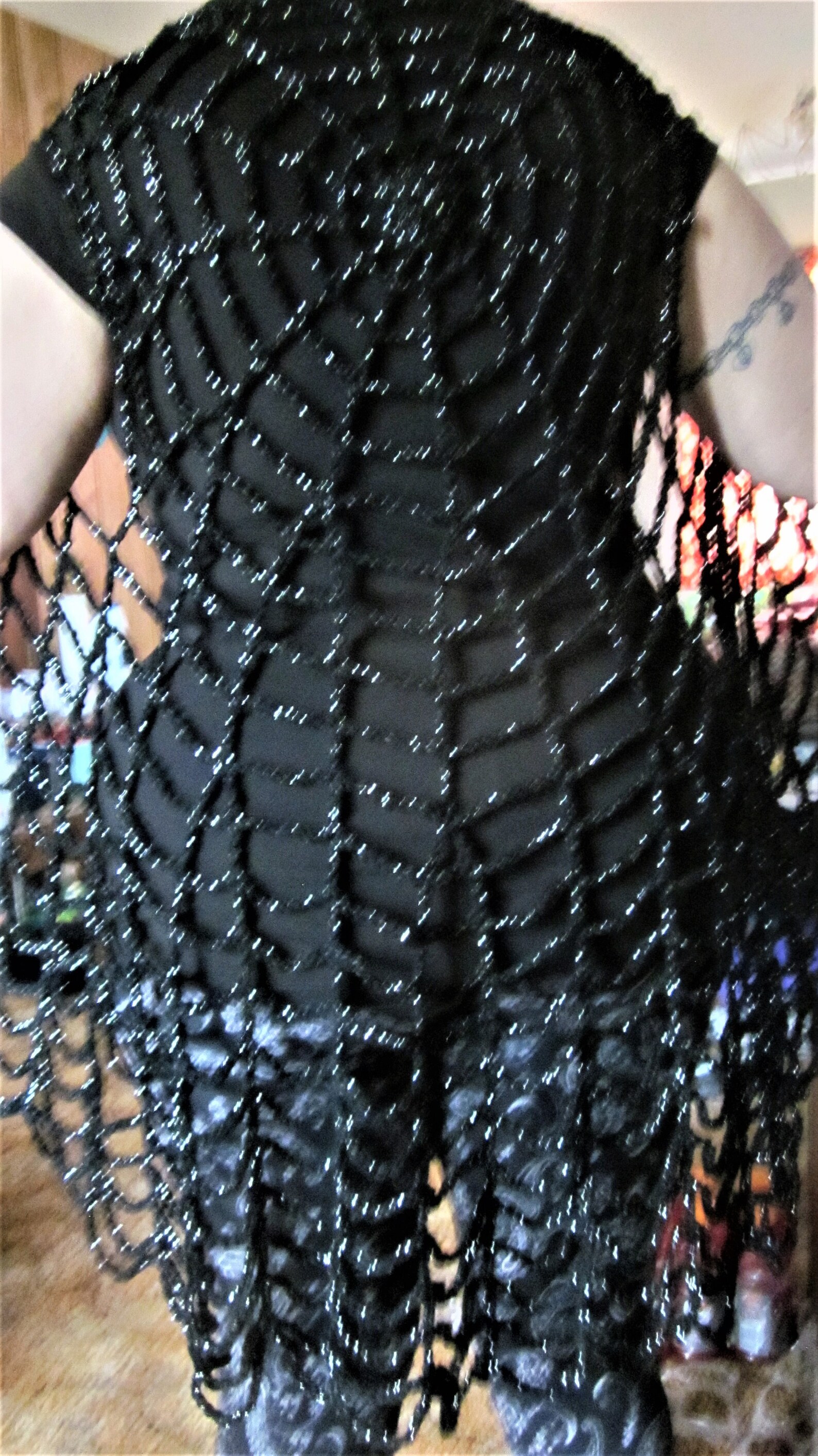 Spider Web Vest Downloadable Crochet Pattern - Etsy