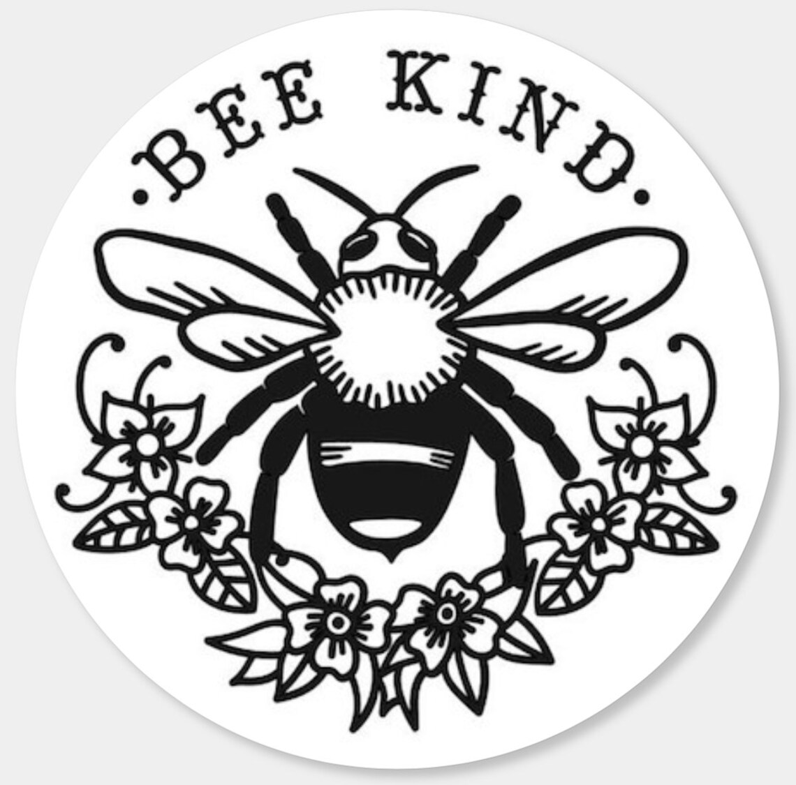 Sticker Stickers Be Kind Kindness Bee Bee Kind School | Etsy