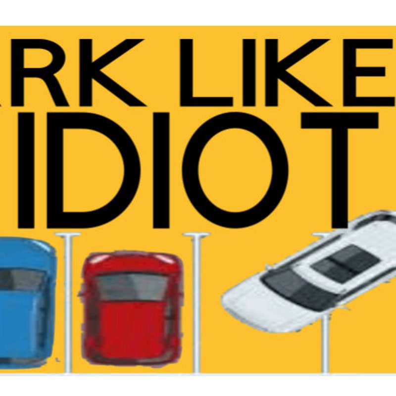 Bad Parking Cards - Etsy