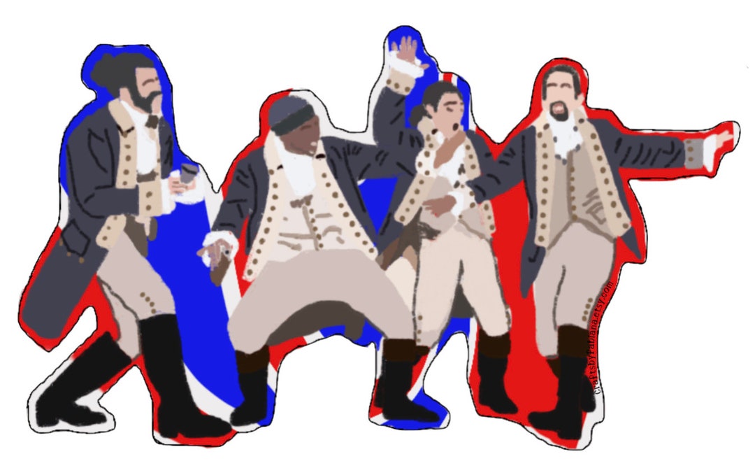 Hamilton, Sticker, Stickers, Revolution, America, American Flag ...