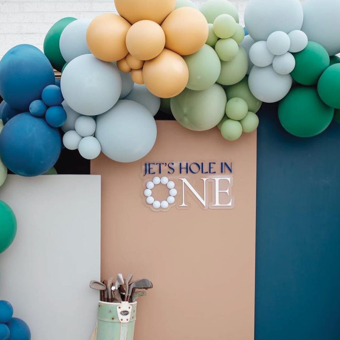 Hole in One Backdrop Sign | Acrylic Backdrop Sign | Golf Backdrop Sign ...