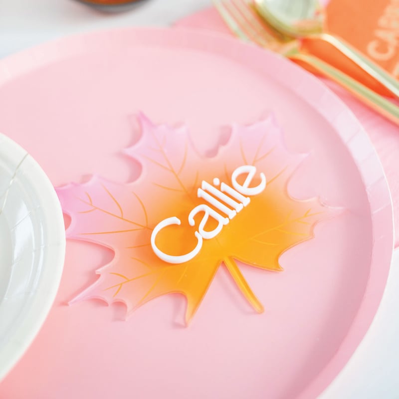 Autumn Place Cards - Etsy