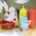 Retro Table Number | Vintage Diner Table Number | Vintage Party Table ...