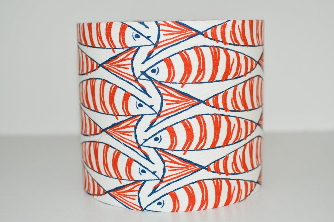 Padstow Cayenne Fish Lamp Shade - Etsy
