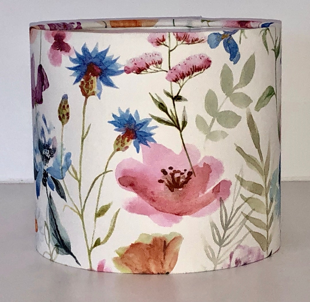Summer Floral Lamp Shade - Etsy