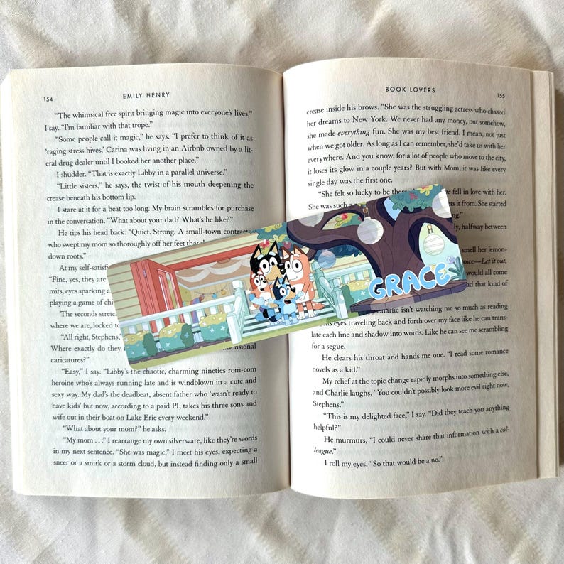 Bluey Inspired Bookmarks - Etsy
