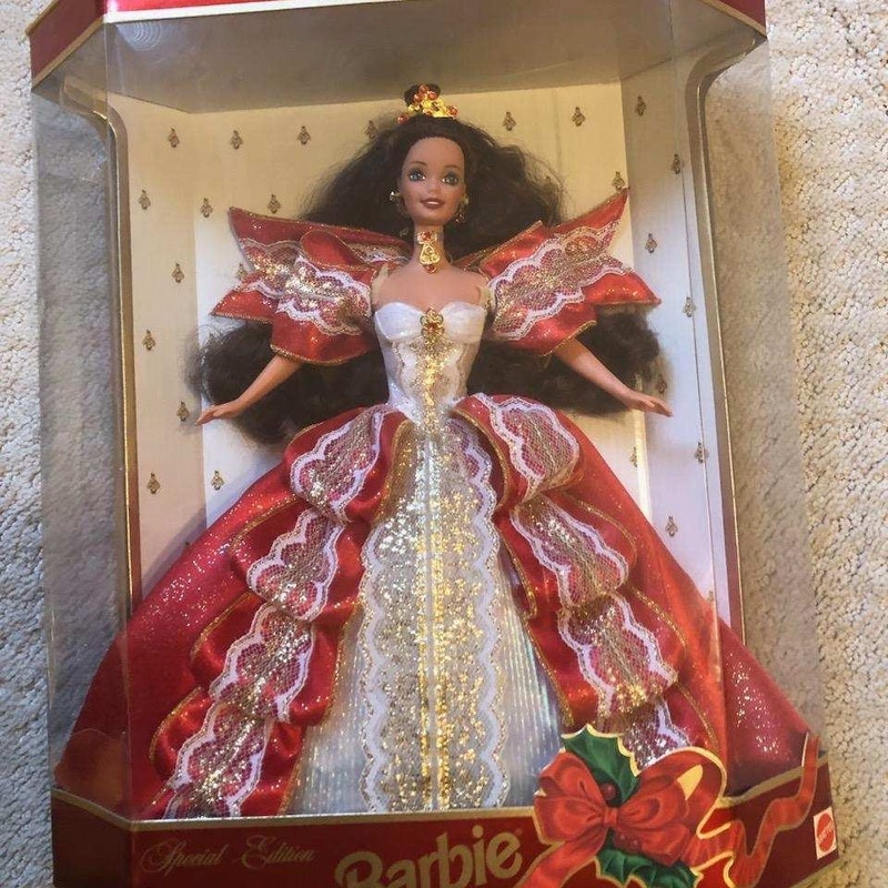 Holiday Barbie - Etsy