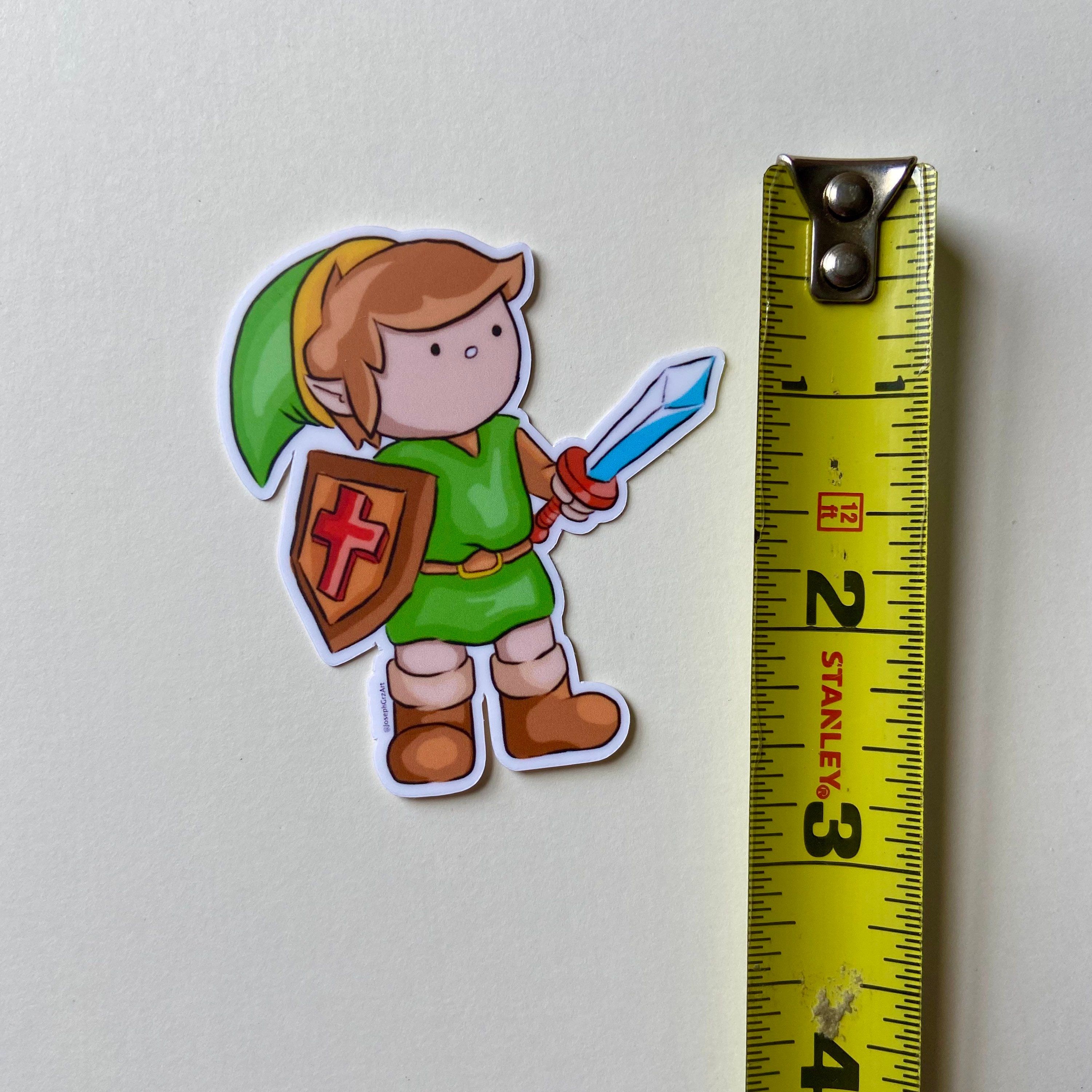 Link Legend of Zelda Stickers | Vinyl Stickers | Water Bottle Stickers ...