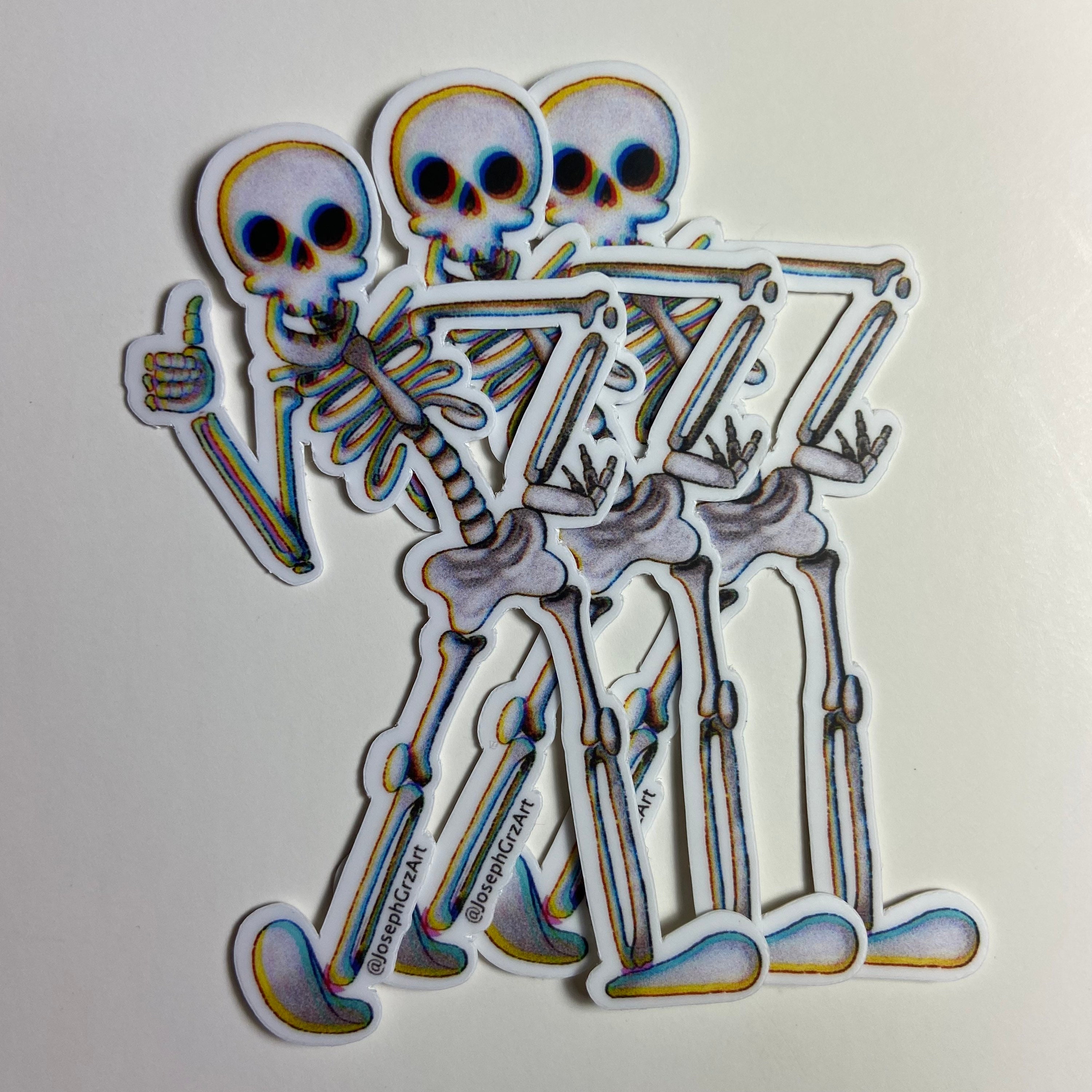 Rubber Hose Sticker Pack 2 | Vinyl Stickers | Hydro Flask Stickers ...