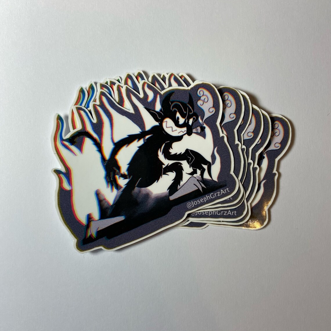 Vintage Rubber Hose Cartoon Sticker Pack | Vinyl Stickers | Water ...