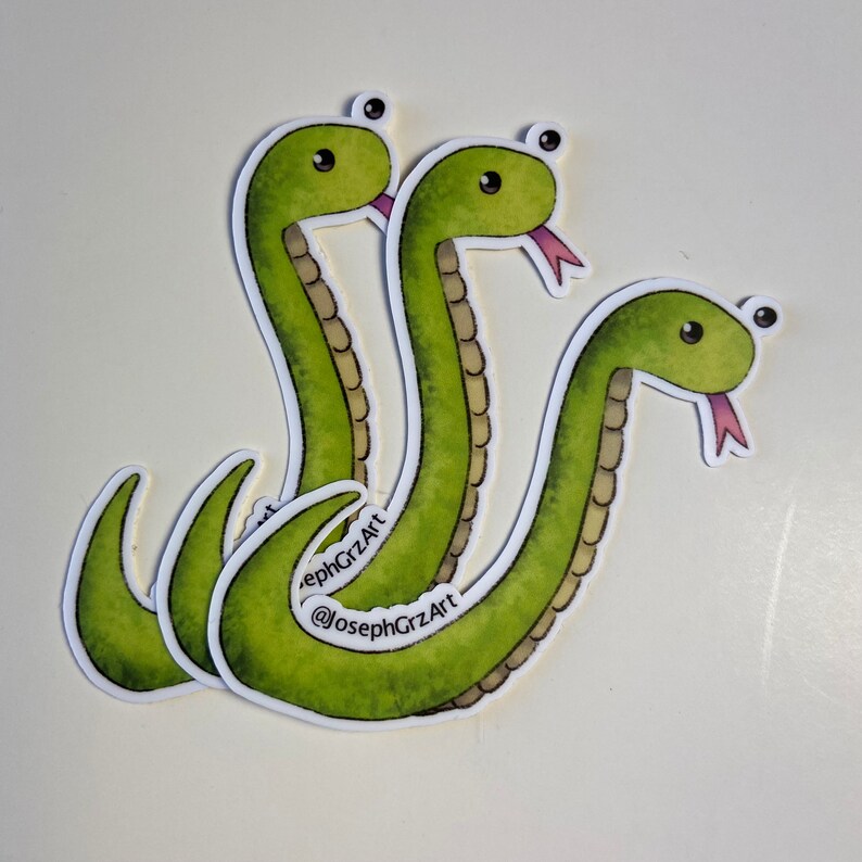 Rattle Snake Sticker Pack | Vinyl Stickers | Water Bottle Stickers ...