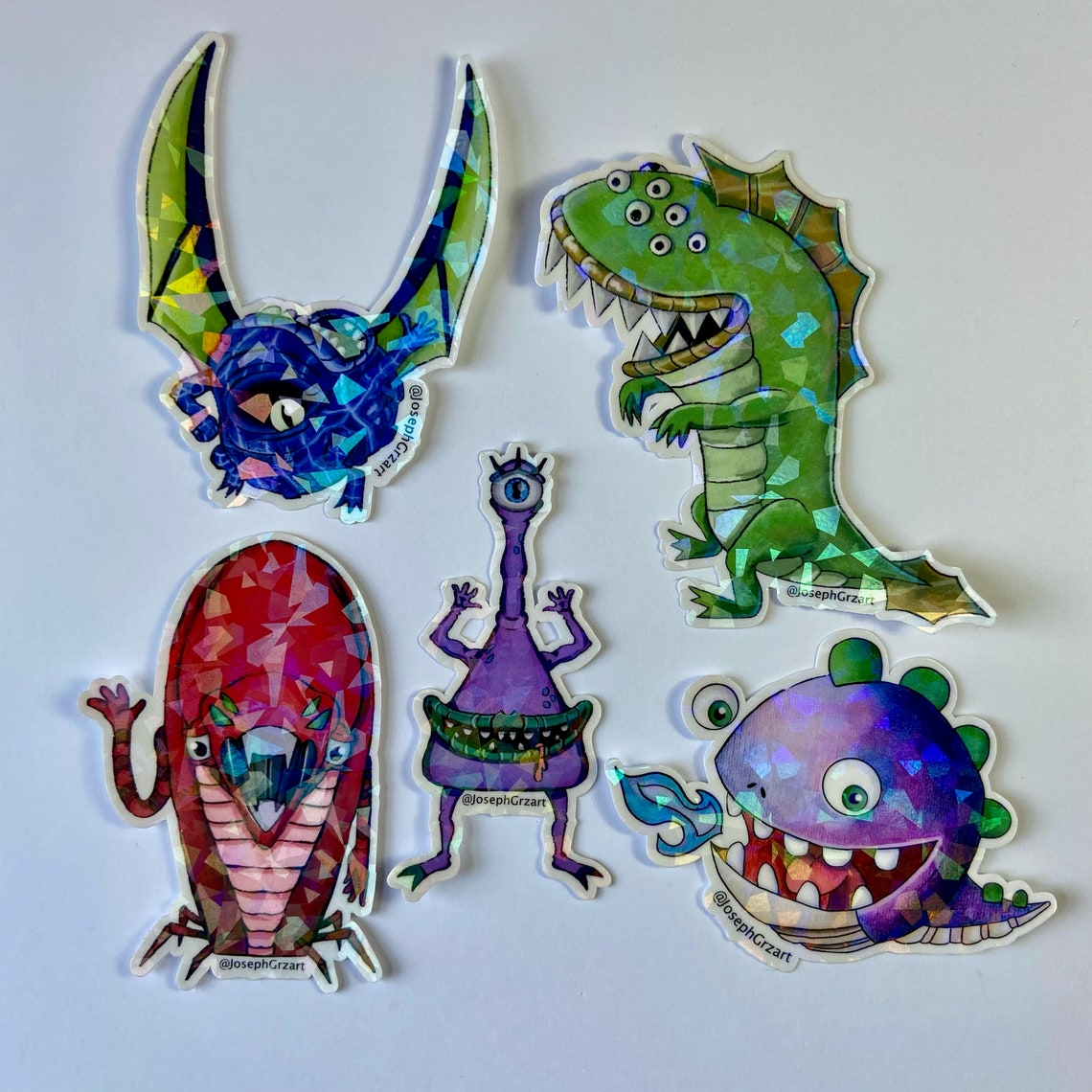 Monster Mates Vinyl Sticker Pack - Etsy