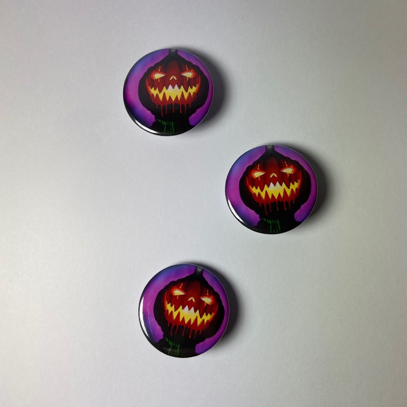 Halloween Buttons - Etsy