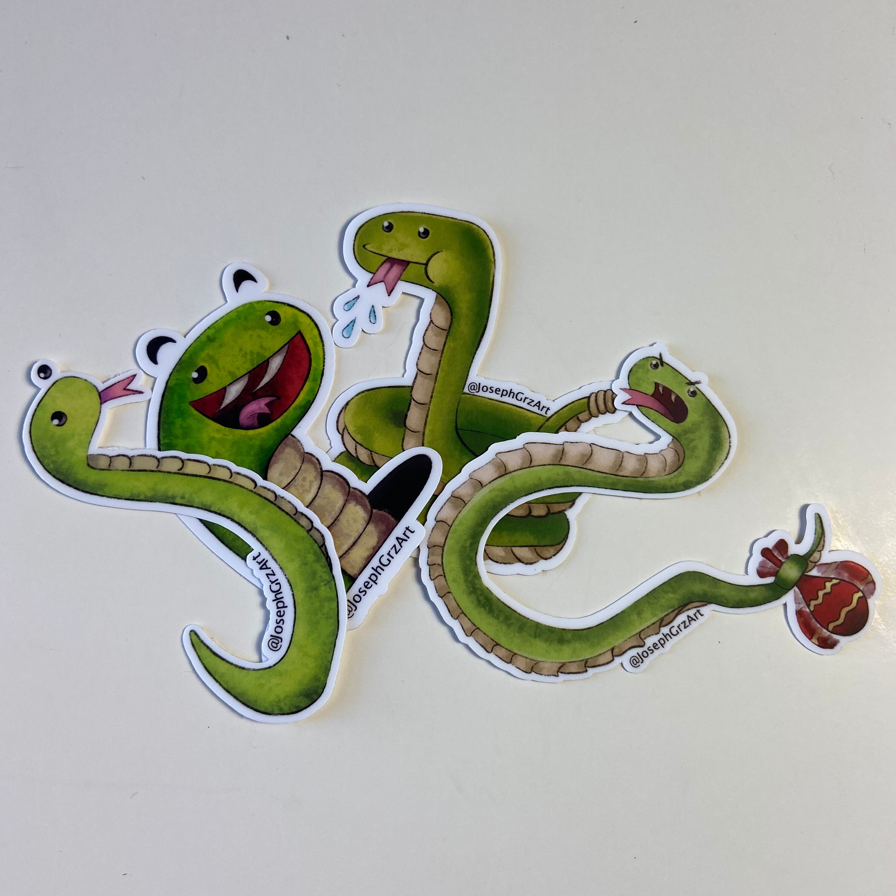 Rattle Snake Sticker Pack Vinyl Stickers Water Bottle Stickers Laptop ...