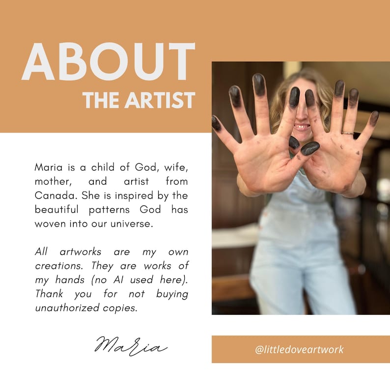 Jesus Feeds 5000 Art Print – Thumbprint Christian Wall Art - Etsy