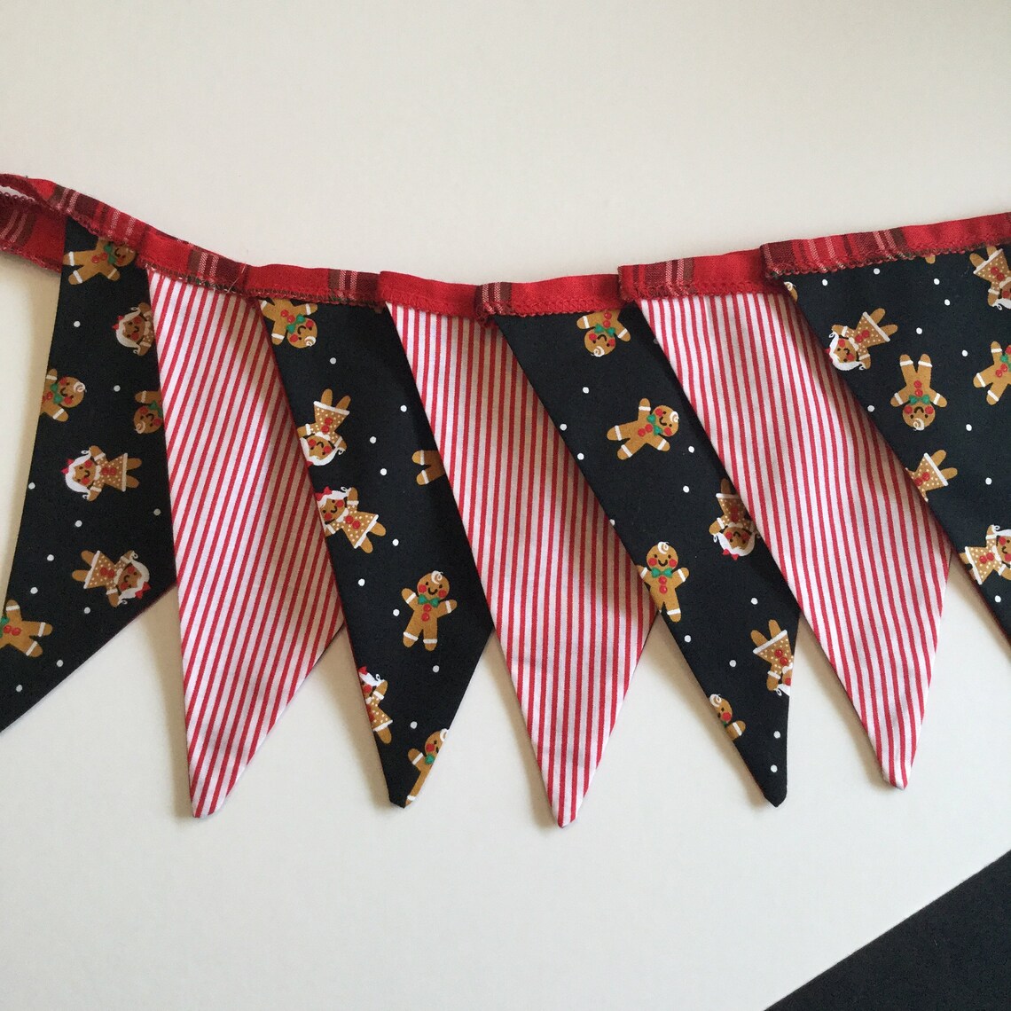 Christmas Bunting Holiday Bunting Christmas Flag Pennant | Etsy