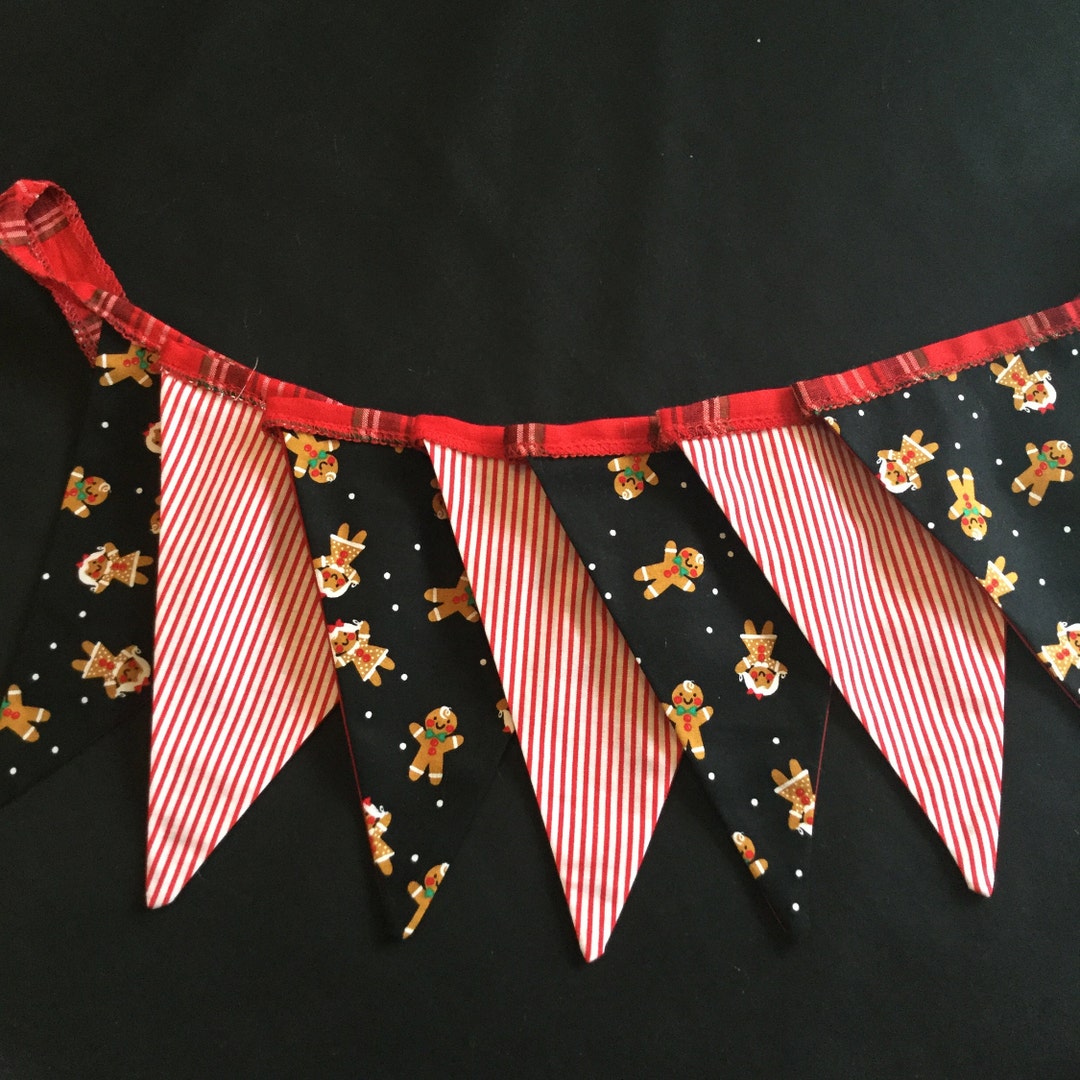 Christmas Bunting, Holiday Bunting, Christmas Flag Pennant, Christmas ...