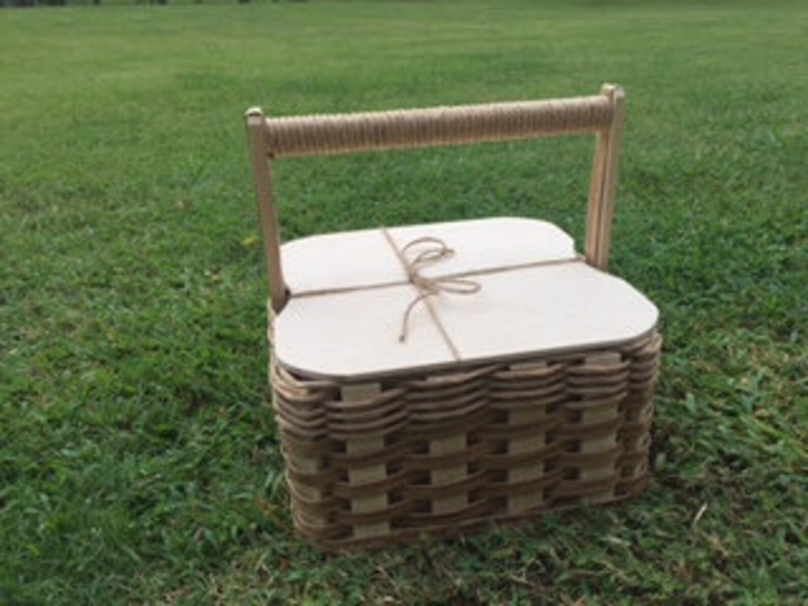 Handmade Double Pie Carrier Basket - Etsy