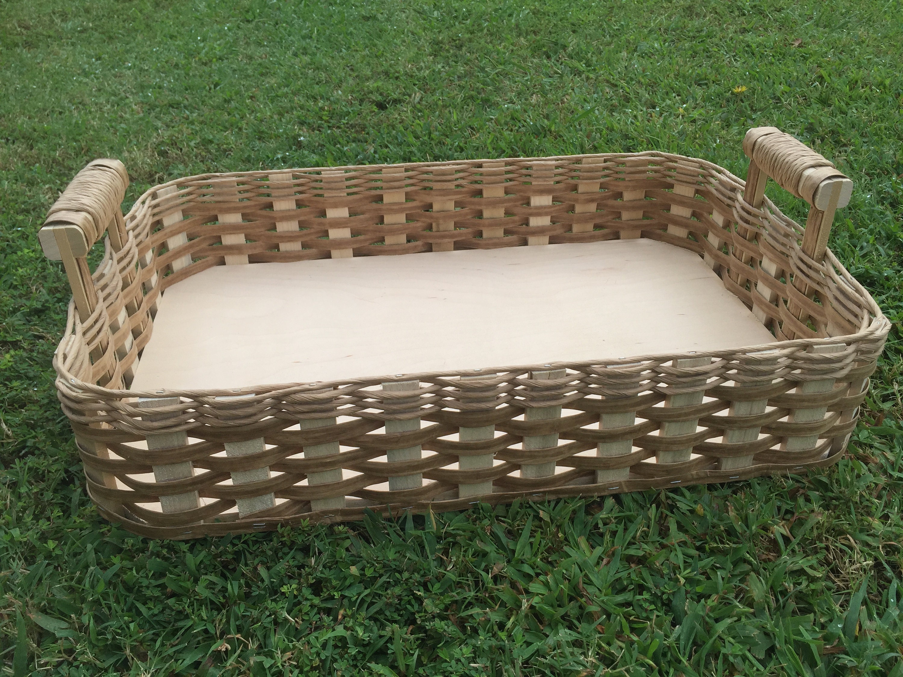 Handmade Large and Small Tray Basket - Etsy