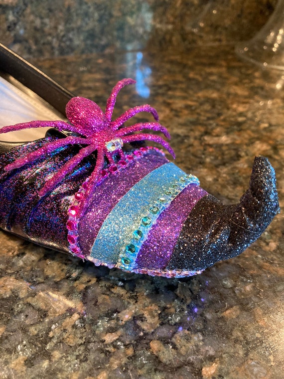 Twilight Ladies Size 7.5-8 Comfortable Witch Shoe With Low - Etsy