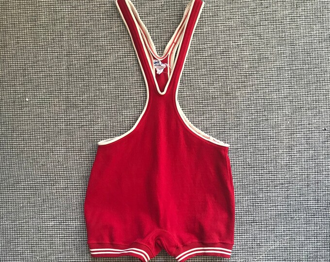 1960's Wrestling Singlet Made in Japan Fits Small - Etsy