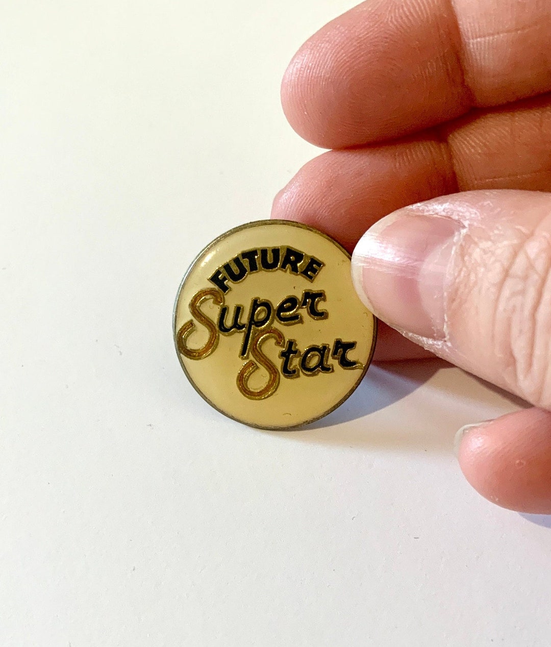 Future Super Star Enamel Pin - Etsy