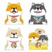 Shiba Inu Stickers - 30pcs per Pack - Etsy