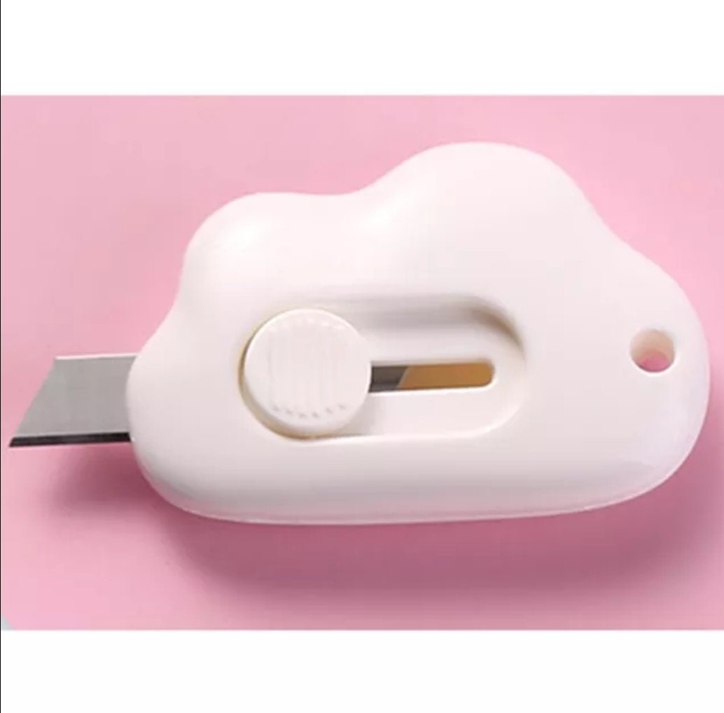 Pastel Cloud Paper Cutter, Mini Small Pocket Cutter, Paper Envelope ...